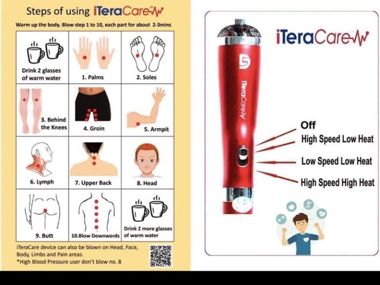 Máy Iteracare Chính Hãng Prife - Sử dụng sóng Terahertz trị liệu